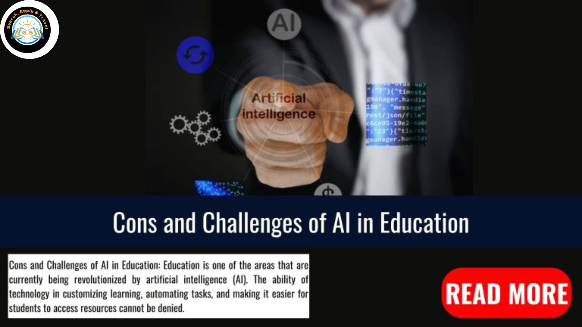 Cons and Challenges of AI in Education - GrabScholarships