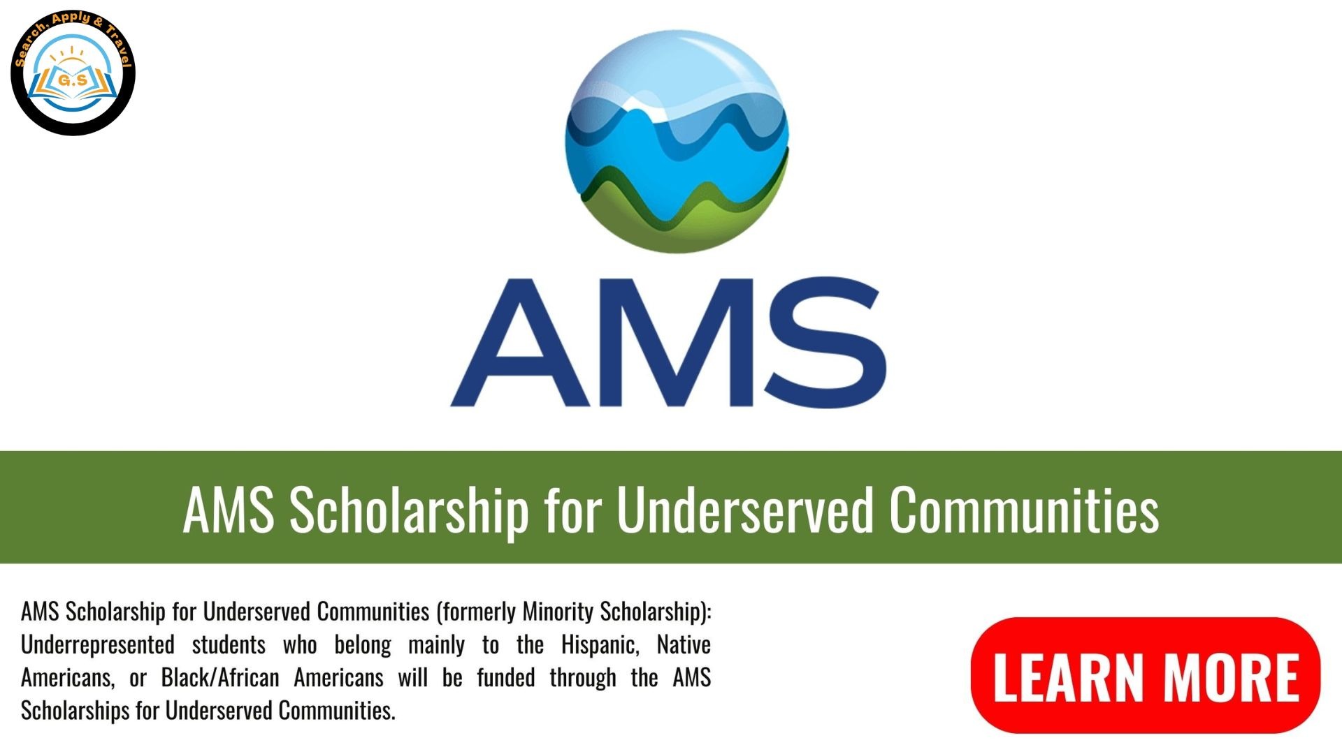 AMS Scholarship for Underserved Communities (formerly Minority ... AMS Scholarship for Underserved Communities (formerly Minority ...