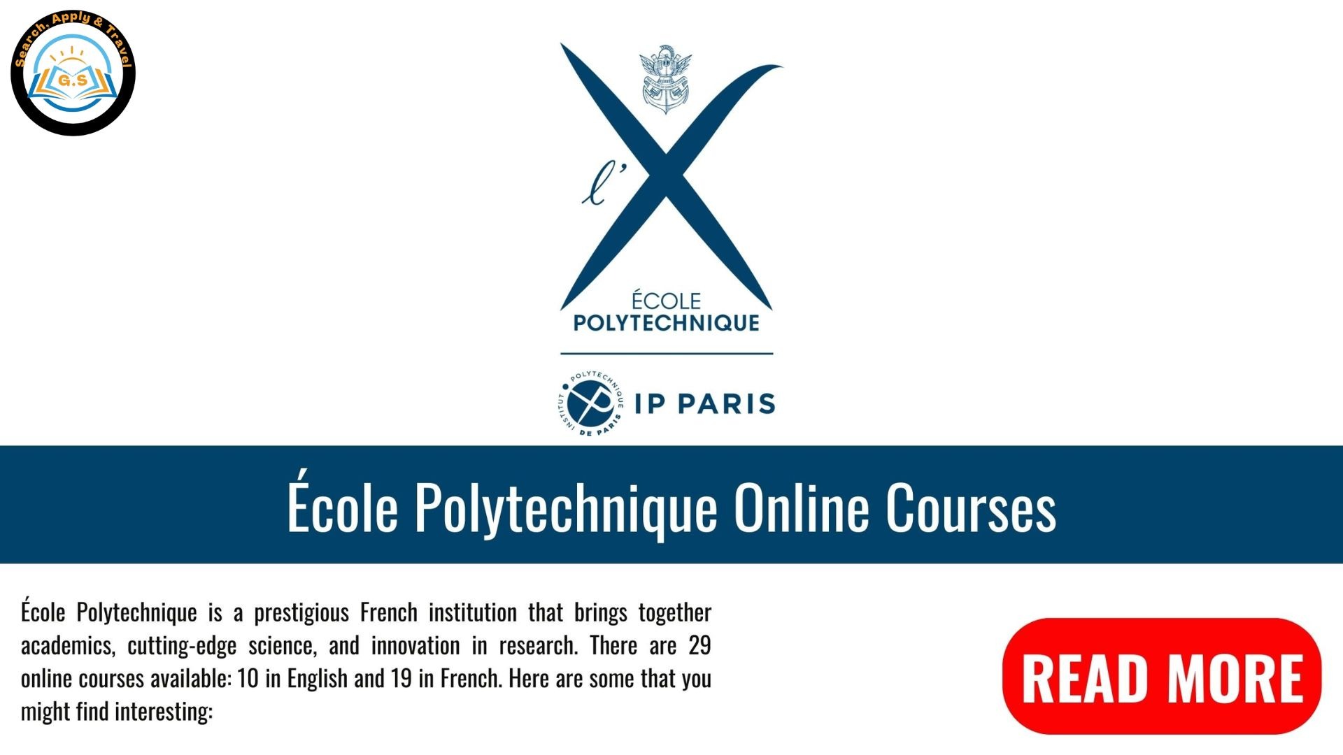 École Polytechnique Online Courses - GrabScholarships
