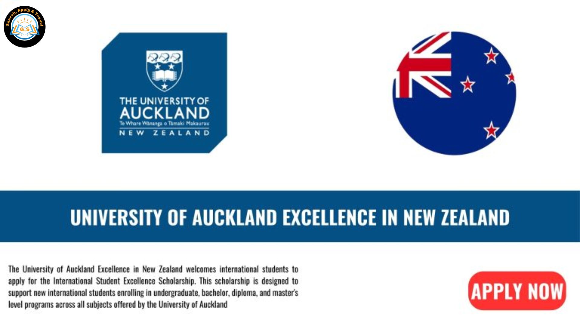 University of Auckland Excellence in New Zealand - GrabScholarships