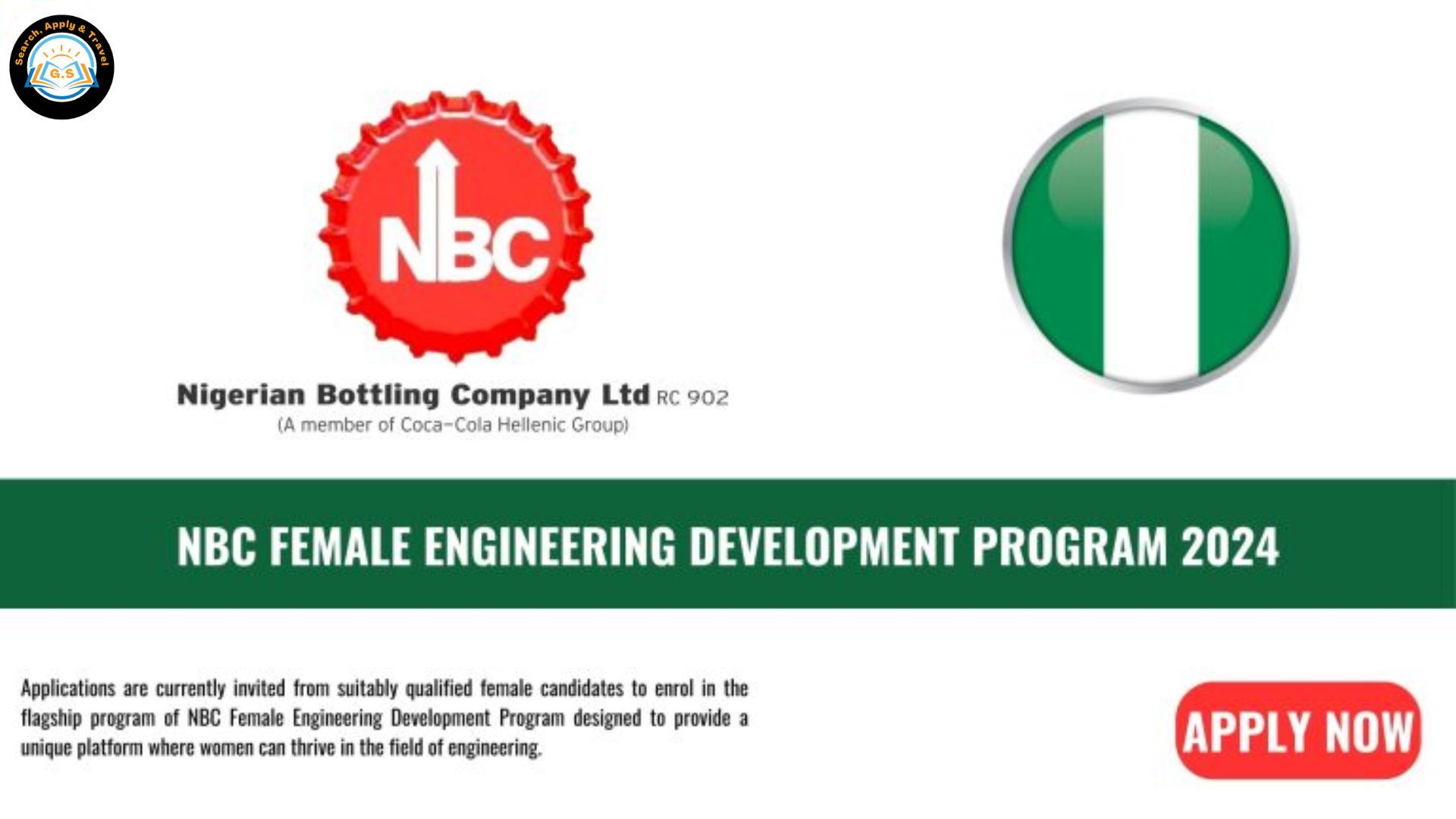 NBC Female Engineering Development Program 2024 - GrabScholarships