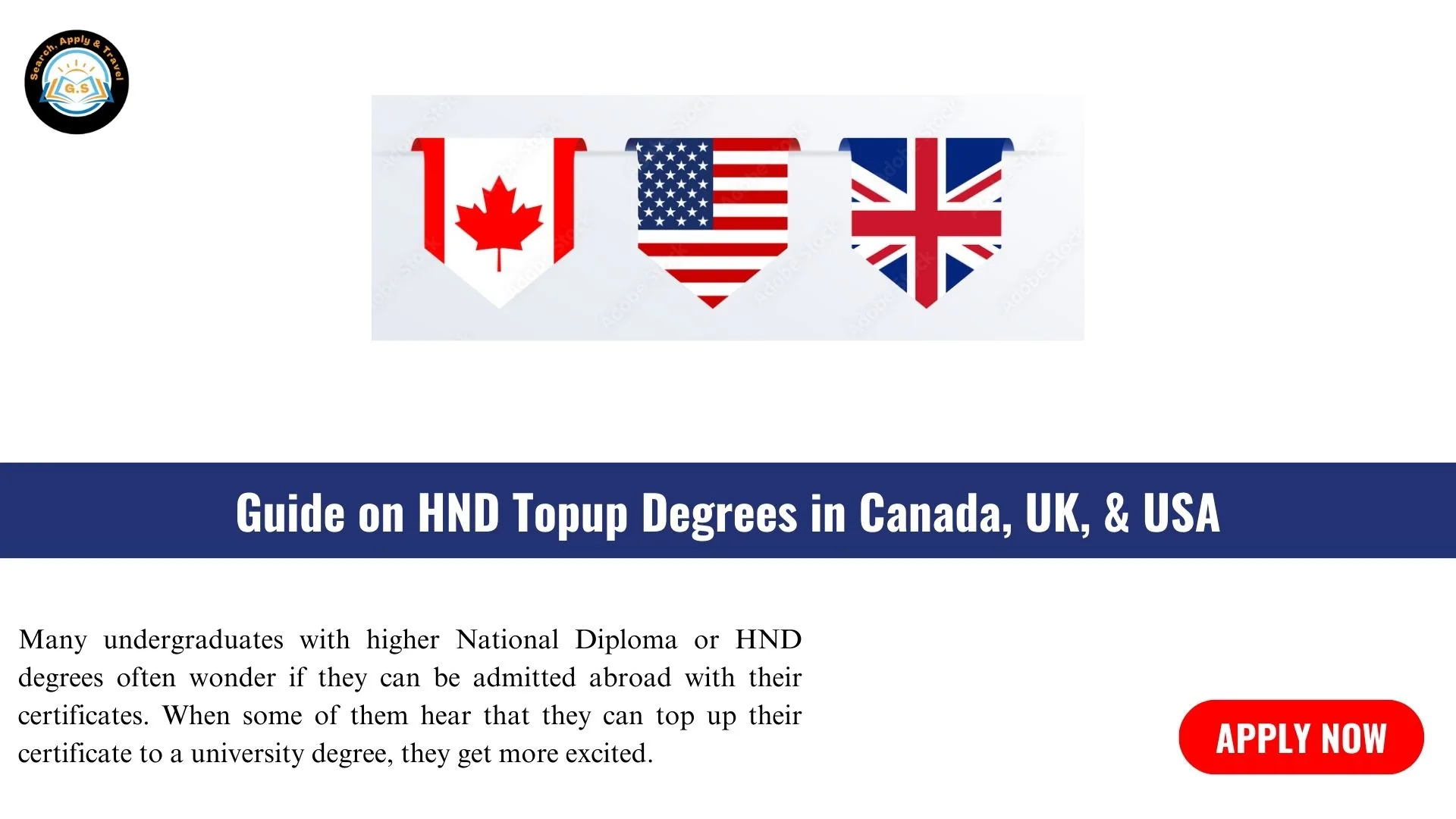 Guide on HND Topup Degrees in Canada, UK, & USA - GrabScholarships