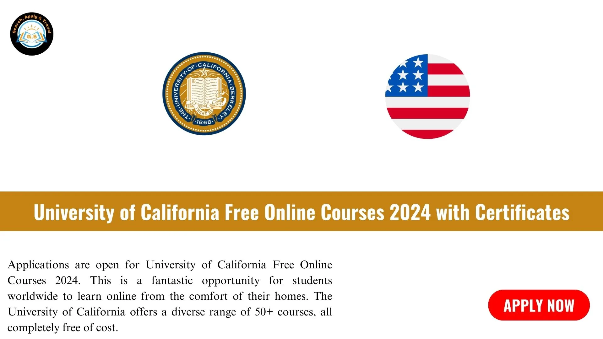 University of California Free Online Courses 2024 with Certificates ...