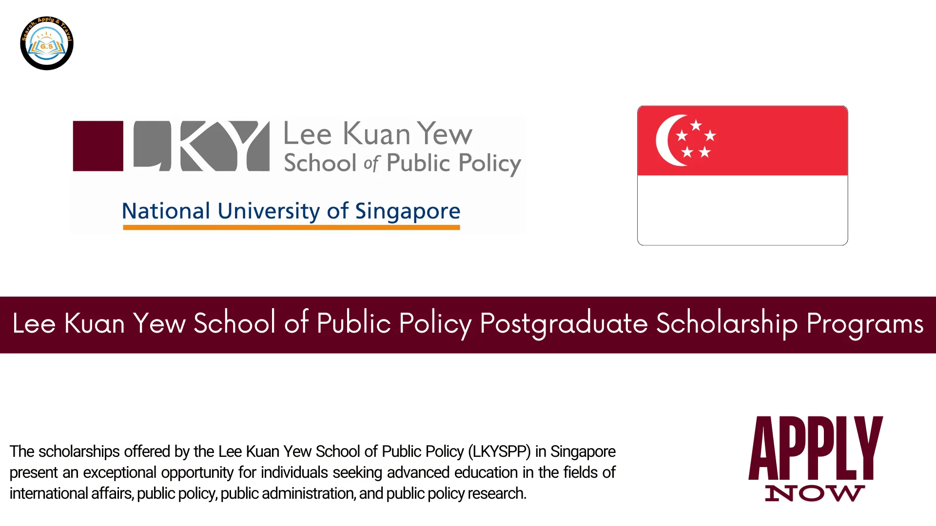 Lee Kuan Yew School of Public Policy Postgraduate Programs ...