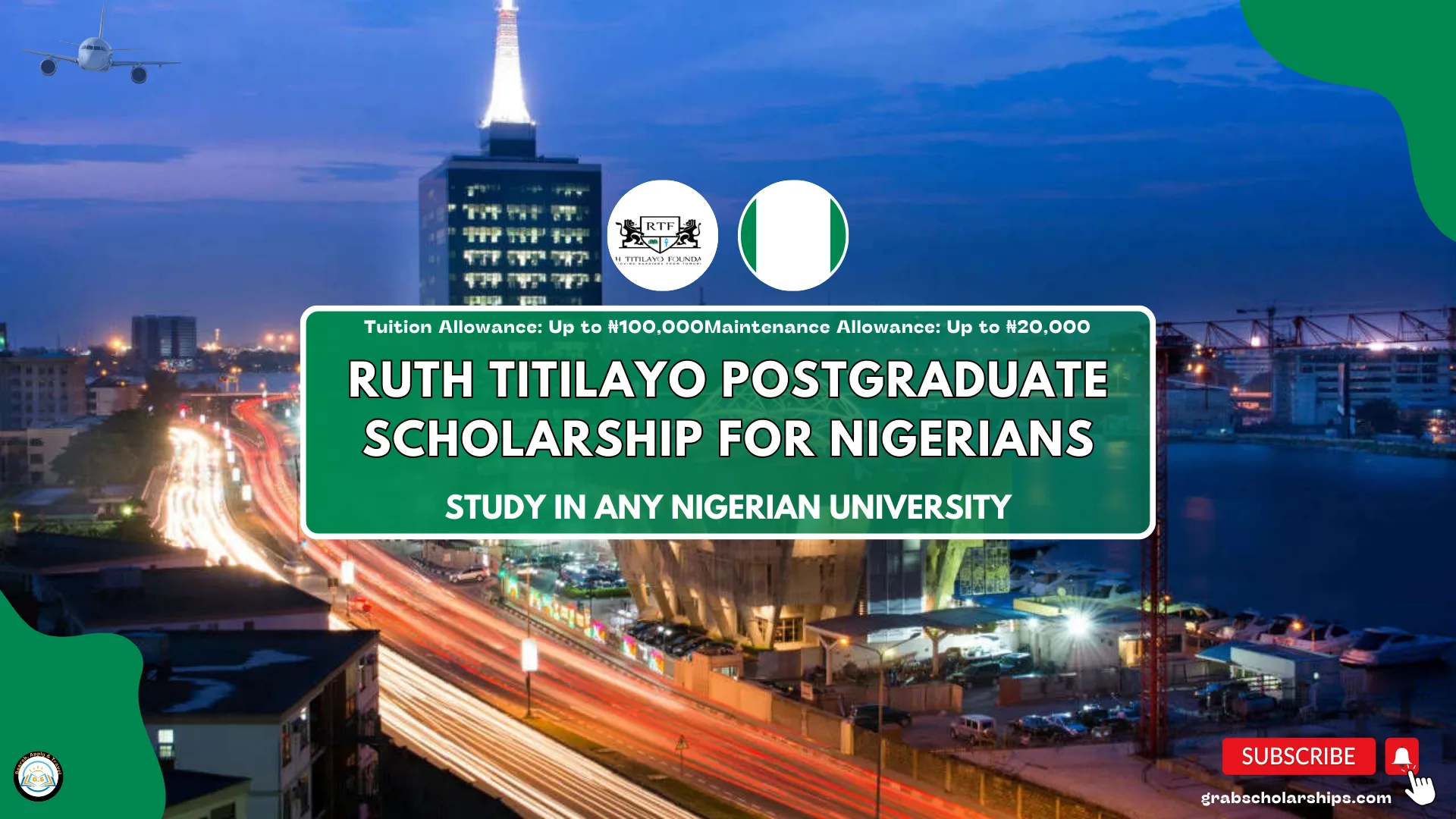 Ruth Titilayo Postgraduate Scholarship for Nigerians 2025 ... Ruth Titilayo Postgraduate Scholarship for Nigerians 2025 ...