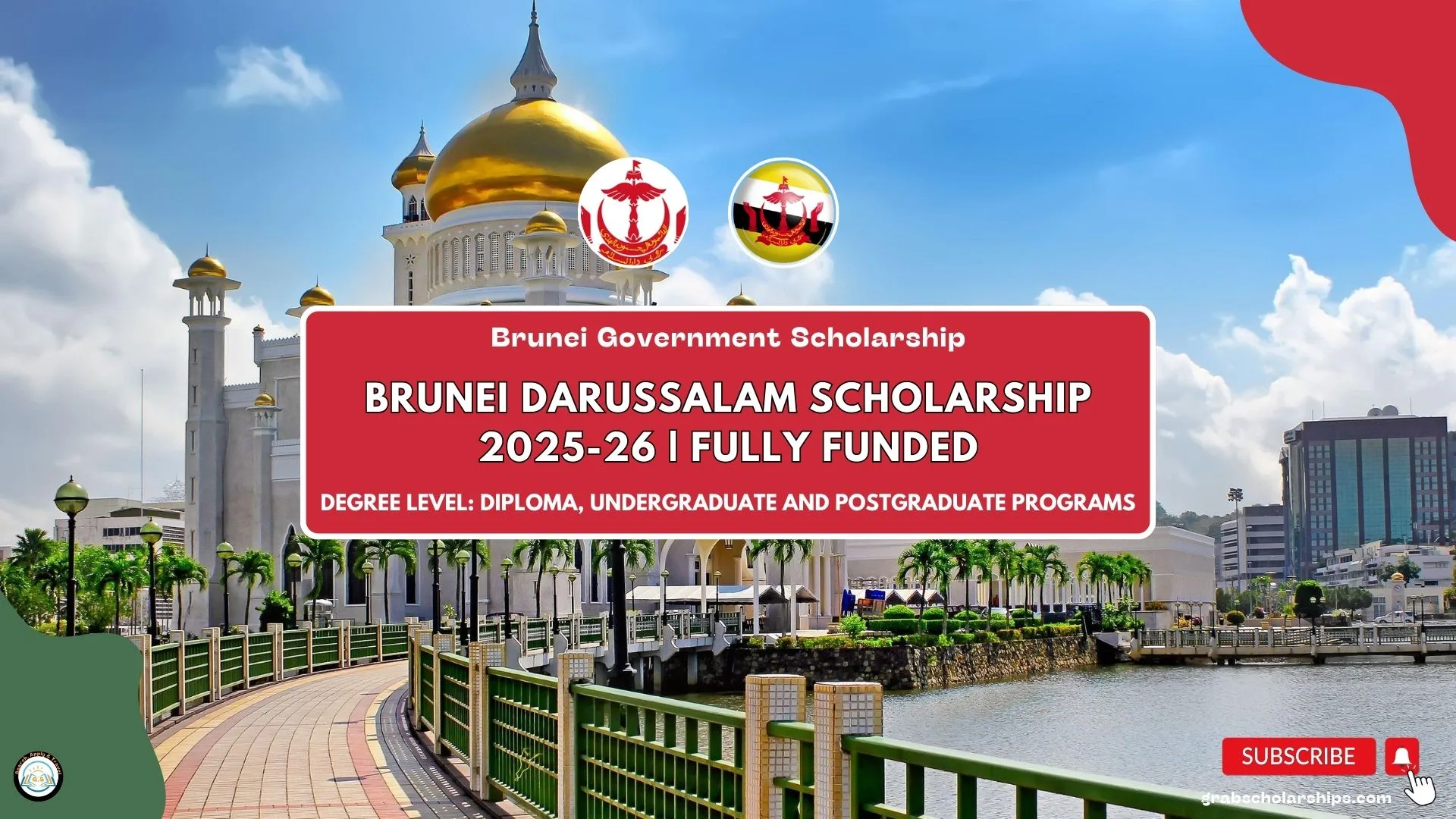 Brunei Darussalam Scholarship 2025-26 | Fully Funded | Brunei Government Scholarship ...