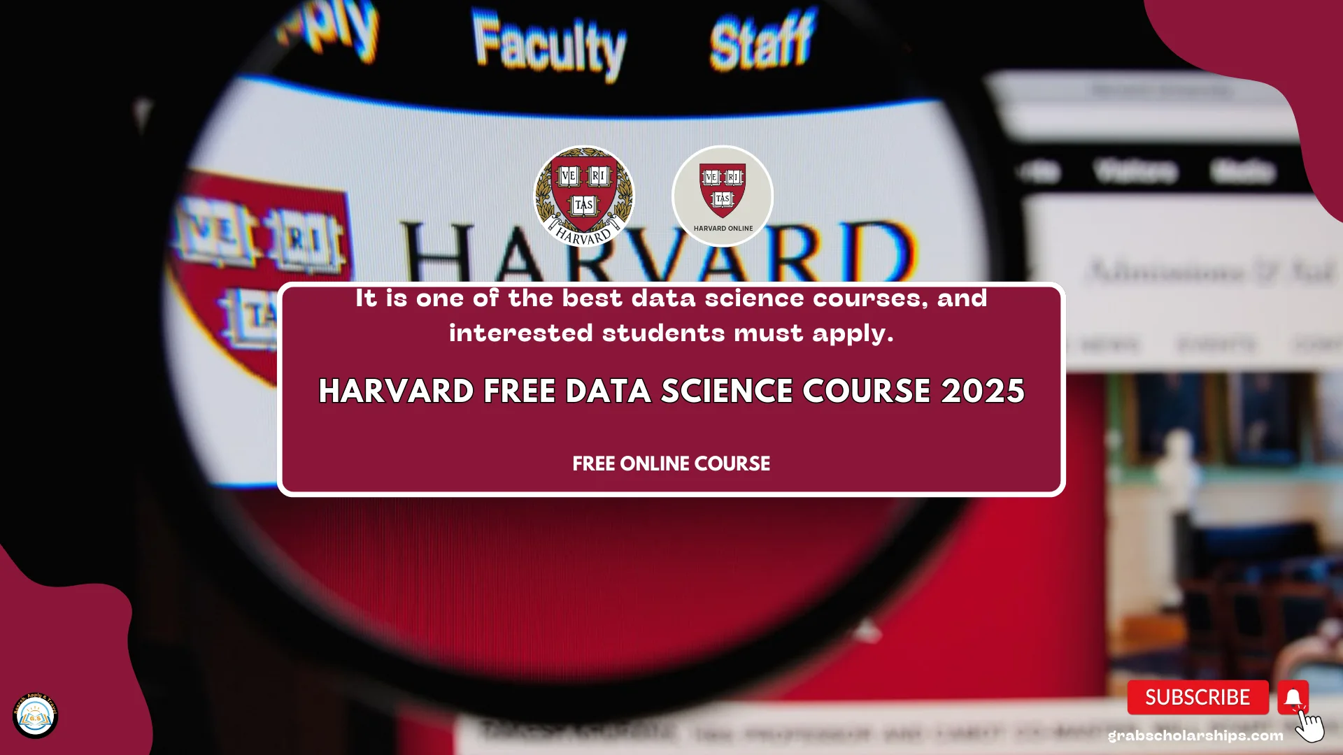Harvard Free Data Science Course 2025 - GrabScholarships